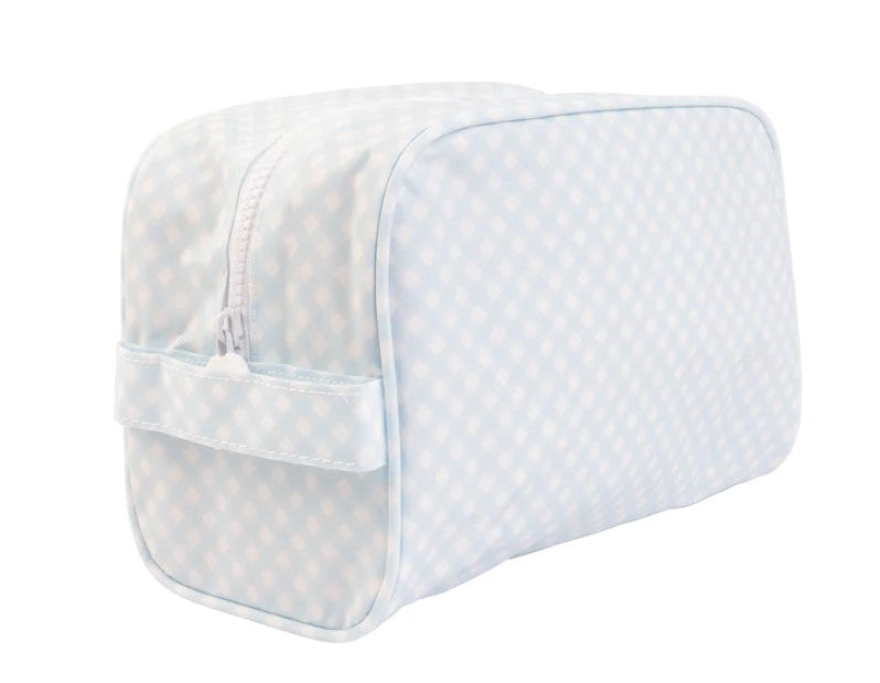 The Dopp Kit - Blue Gingham – Alexandra's